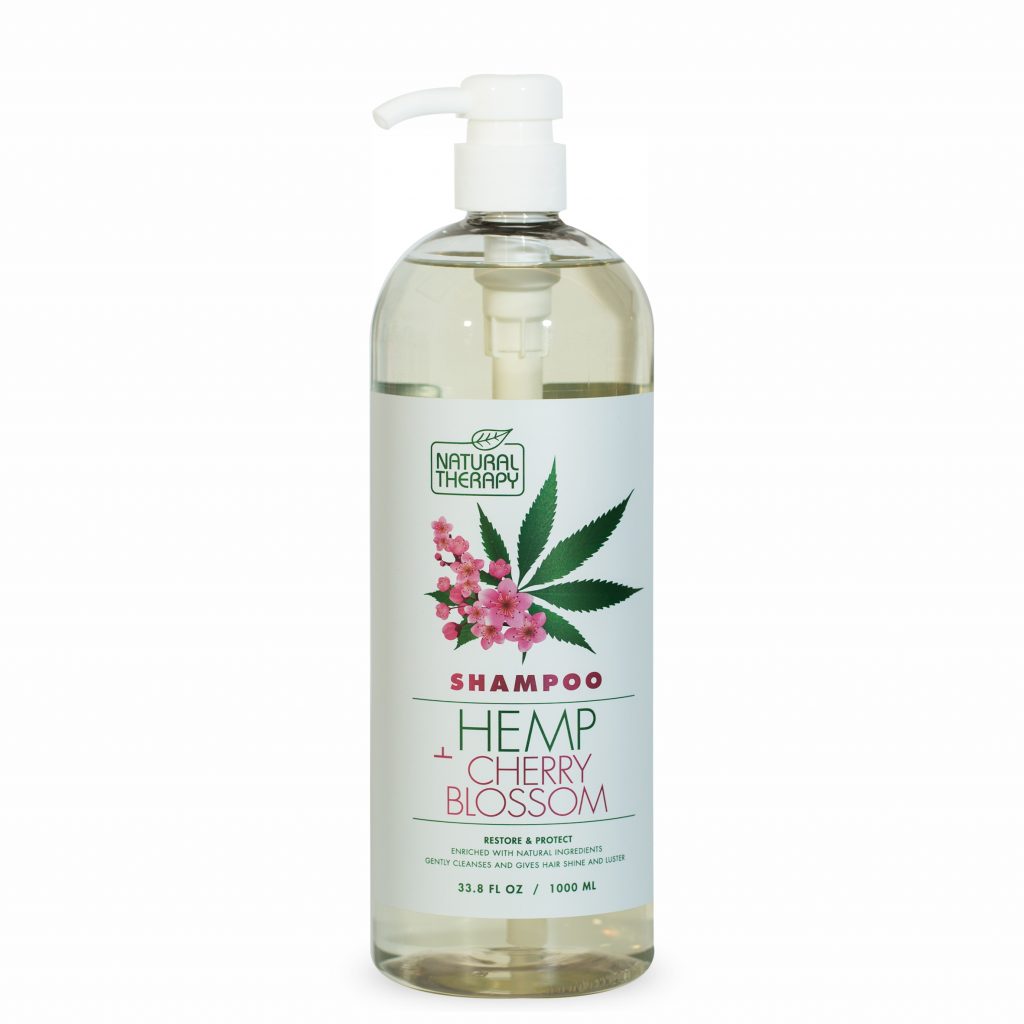 Hemp & Cherry Blossom Shampoo | Natural Therapy Cosmetics